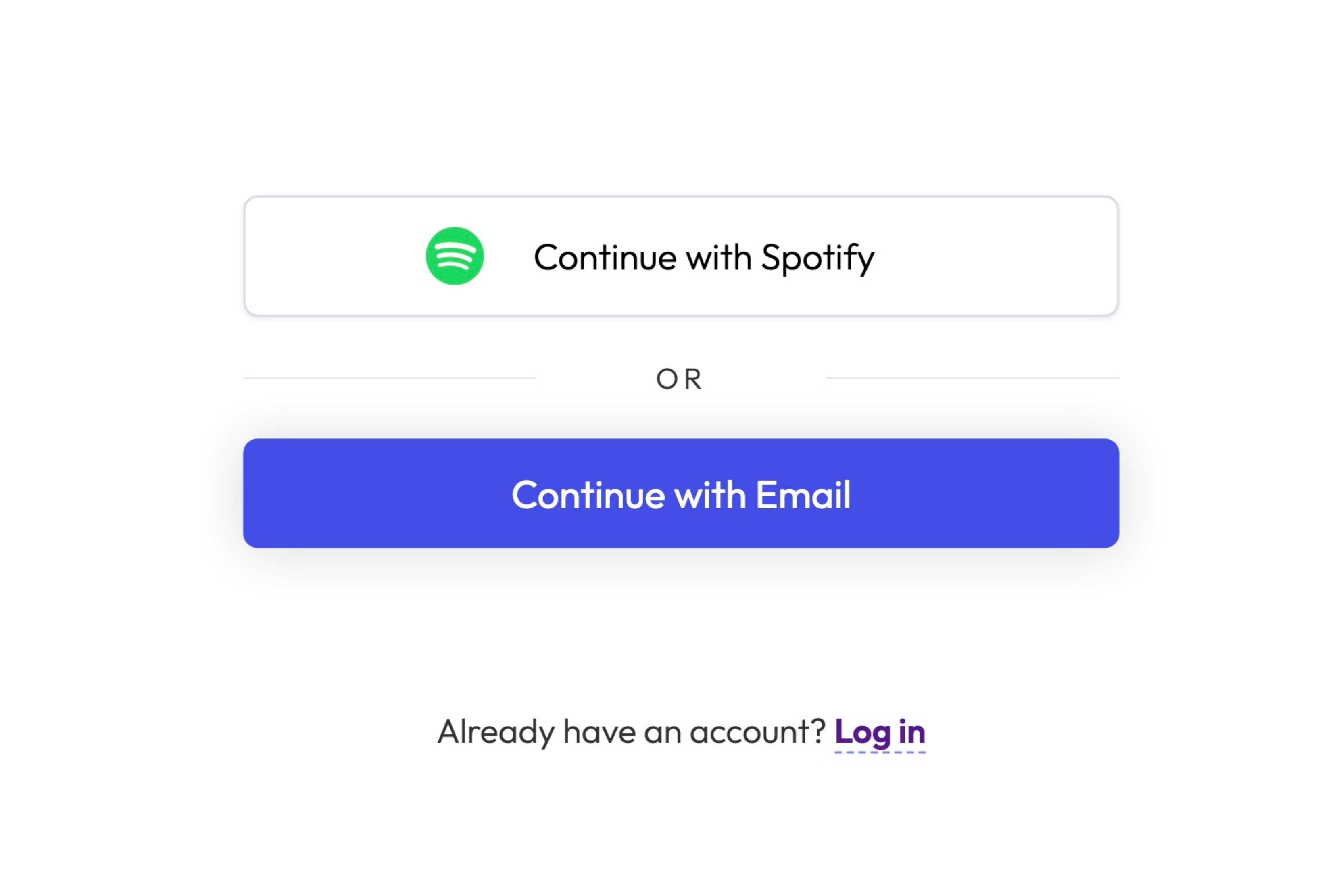 Spotify Auth - Webflow